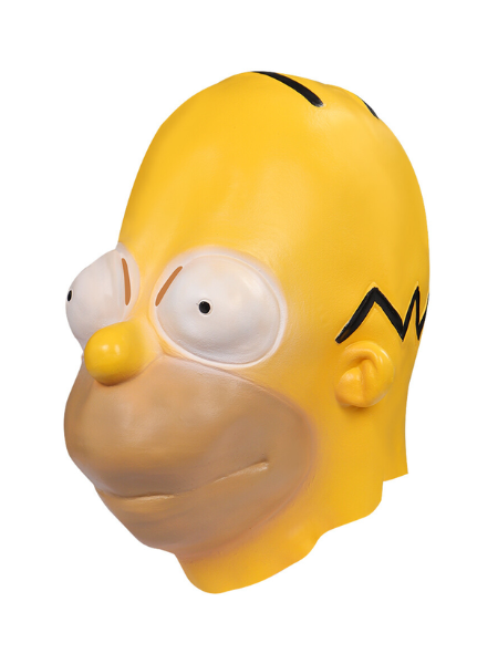 Homer Simpson Latex mask – Big Party Oz